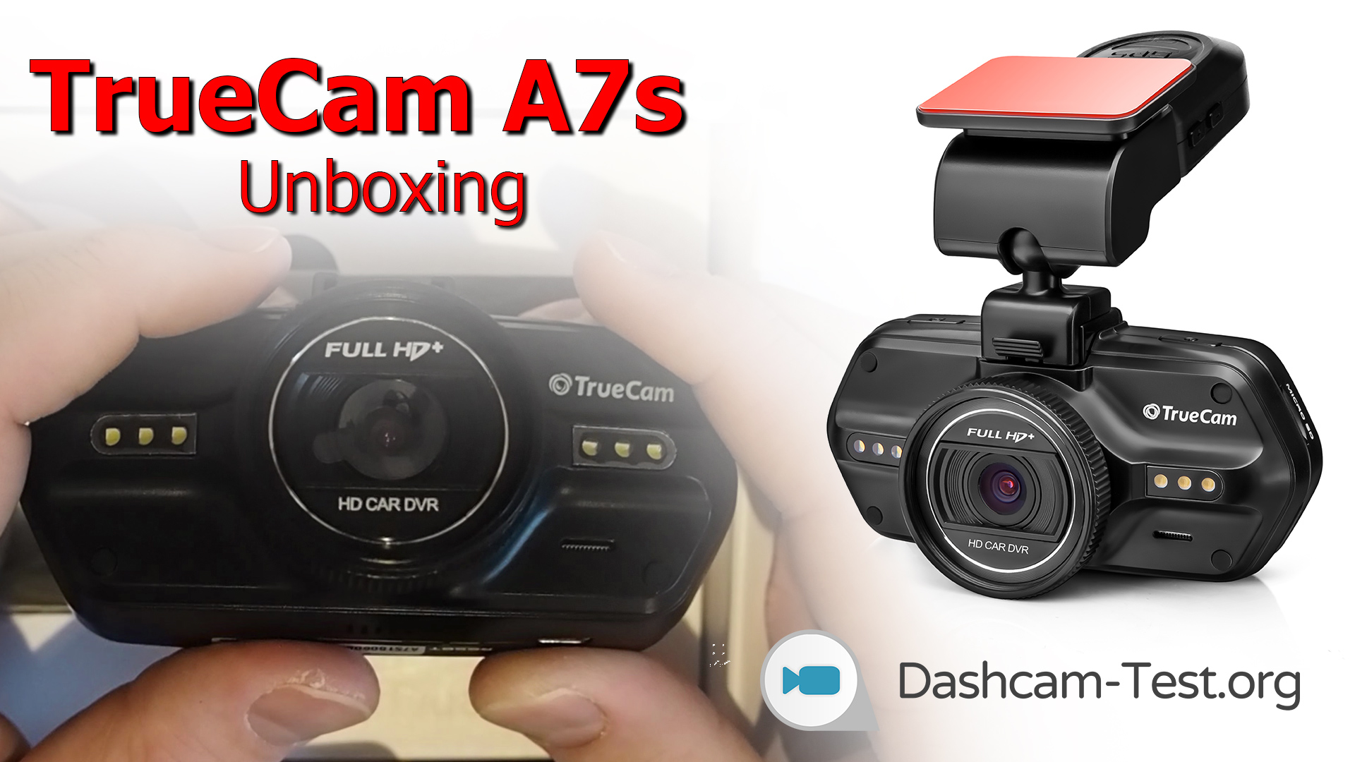 TrueCam A7s Unboxing » Dashcam Test 2021